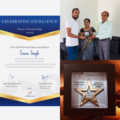 Tarun Kumar Singh On Linkedin Xceedance Rewardsandrecognition Performanceexcellence 31