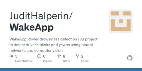 GitHub JuditHalperin WakeApp WakeApp Driver Drowsiness Detection AI Project To Detect