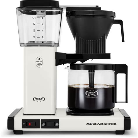 Moccamaster 53933 Kbgv Select 10 Cup Coffee Maker Off White 40 Ounce