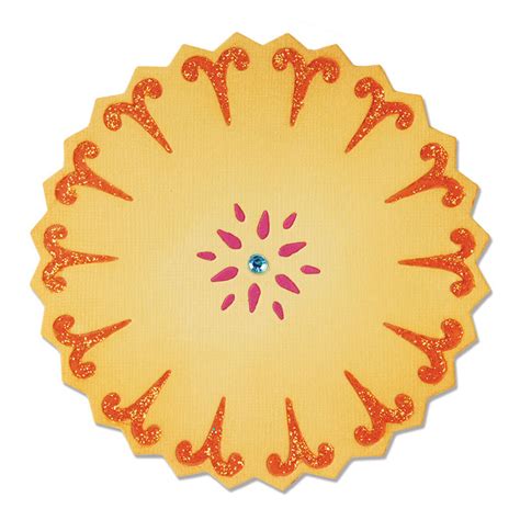 Sizzix Sizzlits Die Flower Sunflower Dies R Us