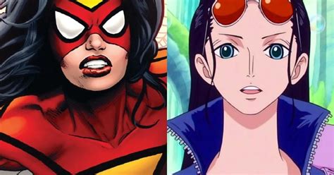 Nico Robin De One Piece Hace Cosplay De Spider Woman En Fan Art