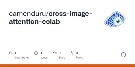 GitHub Camenduru Cross Image Attention Colab