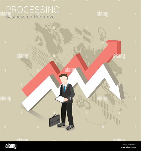 Flat 3d Isometric Design Of Processing Concept Stock Vector Image And Art