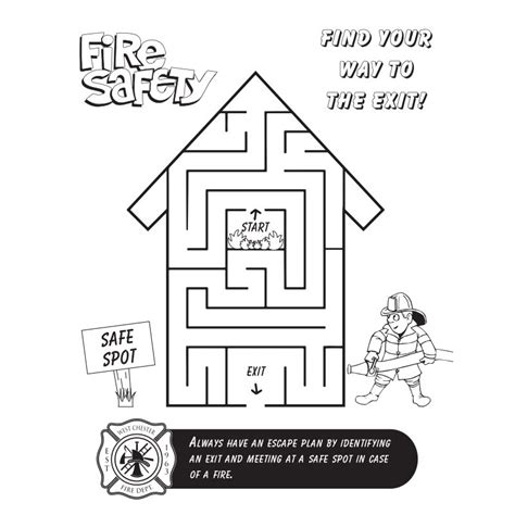 Fire Safety Activity Pages