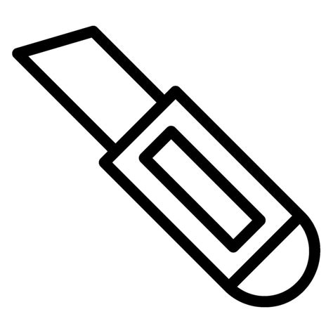 Utility Knife Line Icon 27580493 Vector Art At Vecteezy