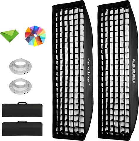 Godox Strip Softbox 35 X 160cm Honeycomb Grid Softbox