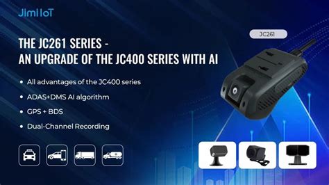 Jc261 Adas Capable 2ch Dashcam With Dms Camera As An Option For Commercial Vehicles At ₹ 10800