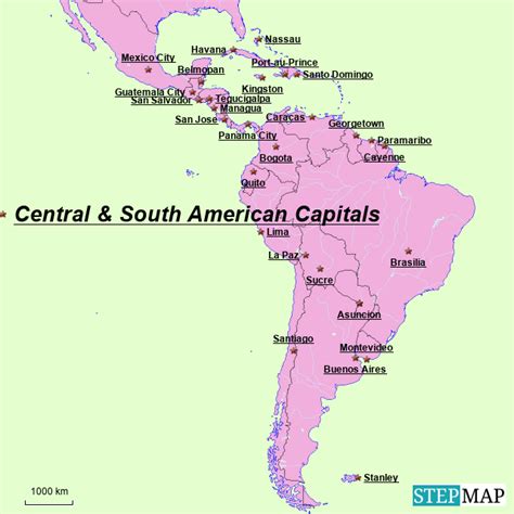 South America Capitals Editable South America Countries Provinces