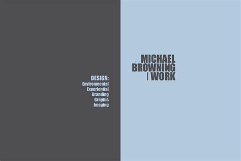 Michael Browning Work Wayfinding Analysis Audit Environmental Graphic Design Project And