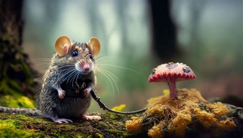 Mushroom And Mouse Vegetables Fruits And More
