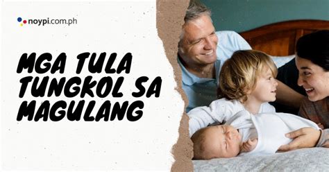 Tula Para Sa Magulang Na May Na Saknong Bansana