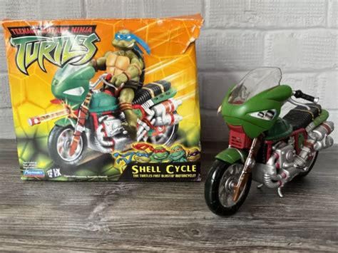 Shell Cycle Teenage Mutant Ninja Turtles Tmnt 2002 Playmates Motorcycle £1899 Picclick Uk