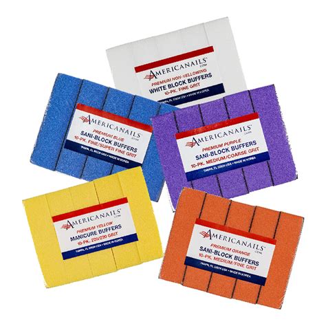 Americanails Premium Sani Block Buffers