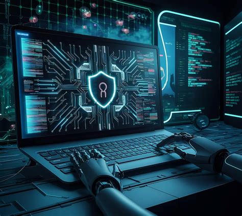 Cybersecurity And Privacy Premium Ai Generated Image