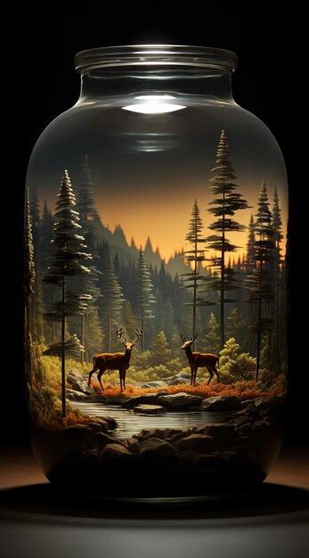 Premium Ai Image The Magic Of Miniature A Closer Look At Smallscale