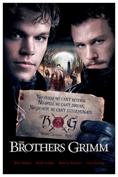 The Brothers Grimm 2005 Posters — The Movie Database Tmdb