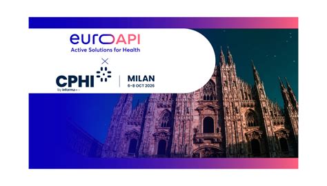 Cphi Milan 2026 Euroapi