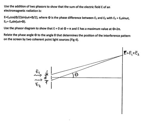 solved use the addition of two phasors to show that the sum of the