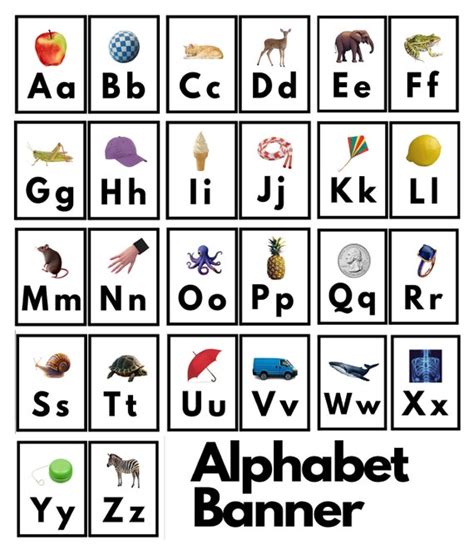 Alphabet Chart Alphabet Chart Printable