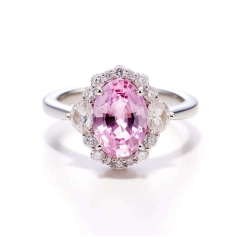 Colorful And Stunning Pink Sapphire Engagement Rings
