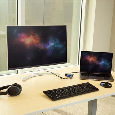 StarTech Com USBC To VGA Multifunction Adapter PD Camfield Supplies