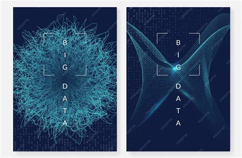 Big Data Learning Premium Vector