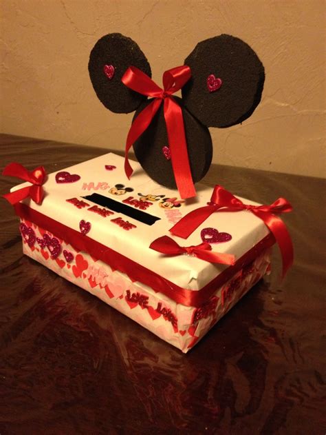 Homemade Minnie Mouse Valentine Box Minnie Mouse Valentines