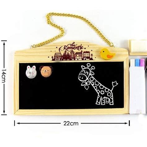 Double Sided Magnetic Small Blackboard Whiteboard Vicedeal