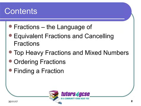 Fractions Percentages Gcse Ppt
