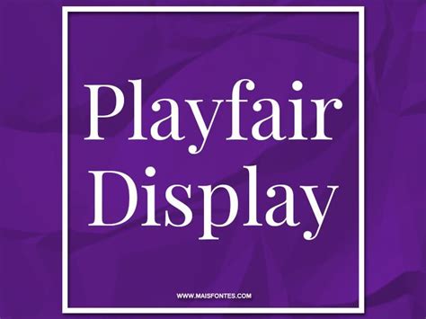 Playfair Display