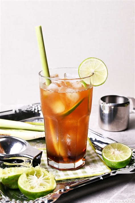 Lemongrass Lime Tea Taste Of Nusa