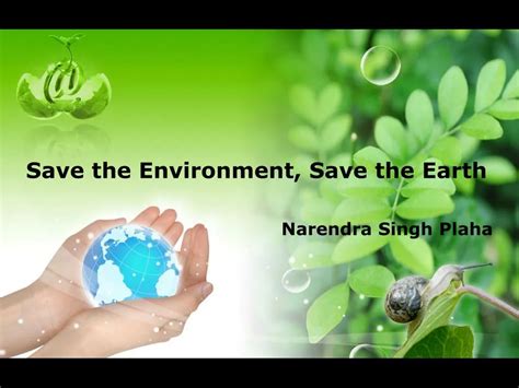 Ppt Save The Environment Save The Earth Powerpoint Presentation