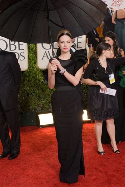 Vote Do You Like January Jones Golden Globes Hair Fashion Magazine