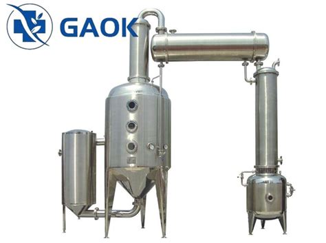 China Reflux Distillation Column Manufacturers Suppliers Factory Good Price Gaokang