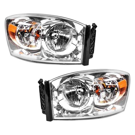 Tyc® Vs Sgsid5906 Driver And Passenger Side Replacement Headlight Set