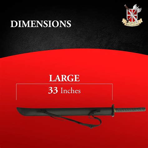 Black Katana Bokken Large Weapon Carry Case Armory Replicas Buy Now