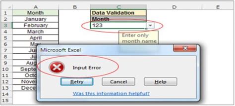 Using The Validation Input Message As A Cell Comment In Microsoft Excel