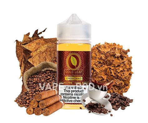 Gold Leaf Emericano 100ml Tinh Dầu Vape
