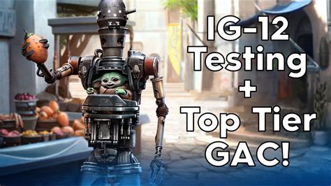 Top 30 GAC, IG12 Testing, Then New Raid @ ~5:30 CST - YouTube