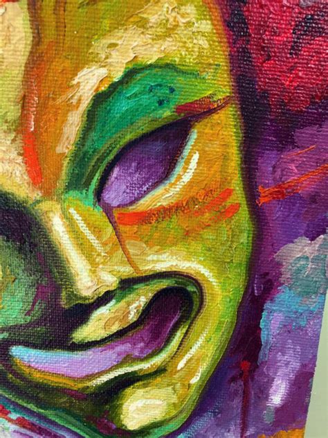 Theater Masks Painting By Serhii Voichenko Artmajeur