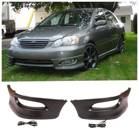 For Toyota Corolla Sport 2005 2008 Front Bumper Splitter Lips Spoiler