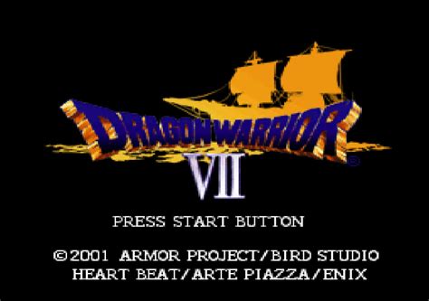 Dragon Warrior Vii Playstation The King Of Grabs