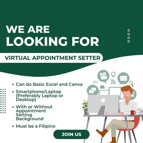 Virtual Assistant Projects Jobs Ptpa We Are Currently Looking For Virtual Appointment