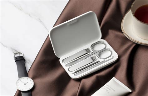 Маникюрный набор Xiaomi Mijia Nail Clipper Five Piece Set MJZJD002QW ...