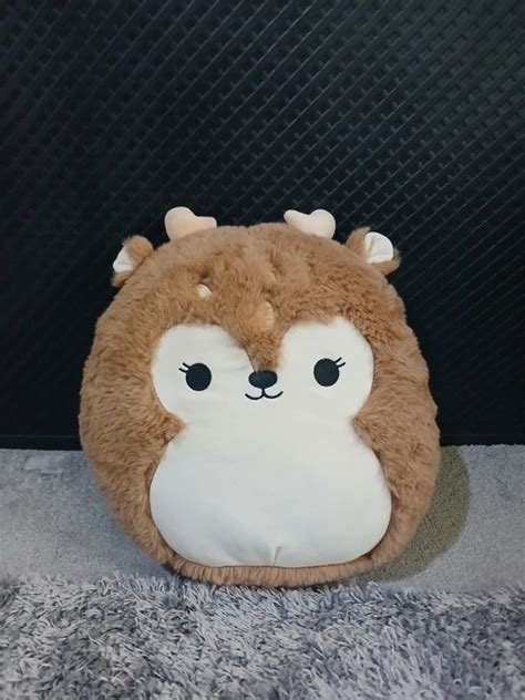 Squishmallows Fuzz A Mallows Dawn The Deer Fawn Reindeer Soft Plush £12 99 Picclick Uk