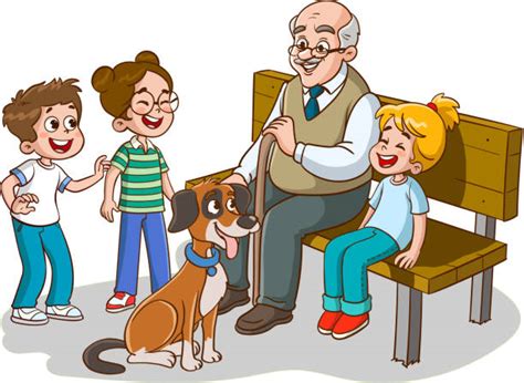 470 Old Man Sitting Bench Ilustraciones De Stock Gráficos Vectoriales