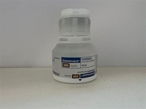 New Ge Healthcare Y530 Omnipaque 300 Mg Iml Iohexol 50 Ml
