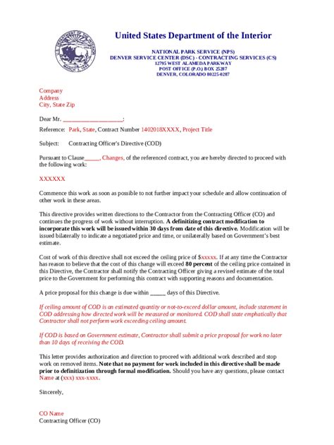 Cod Letter Template Doc Template Pdffiller