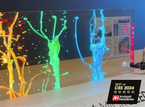Best Of CES Samsung Transparent MicroLED Display