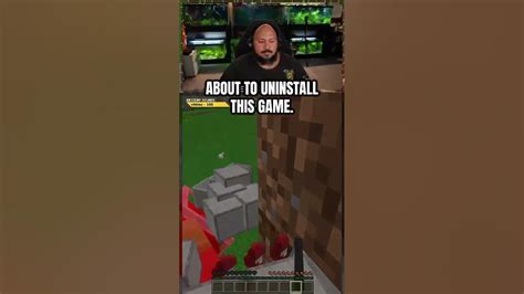About To Uninstall This Game Clips Minecraft Shorts Reels Smp
